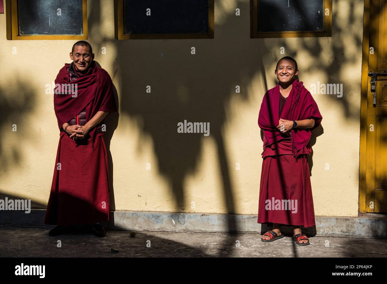 Nepal, Kopan monastery Stock Photo - Alamy
