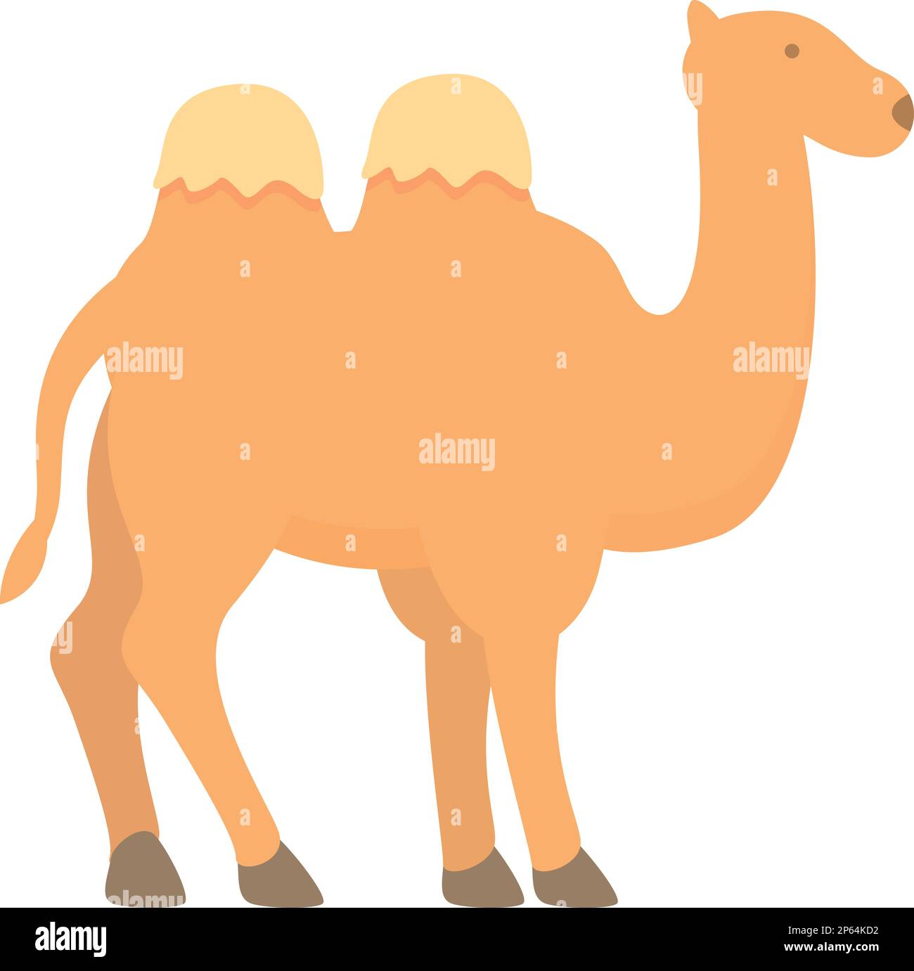 Camel desert kuwait Stock Vector Images - Alamy