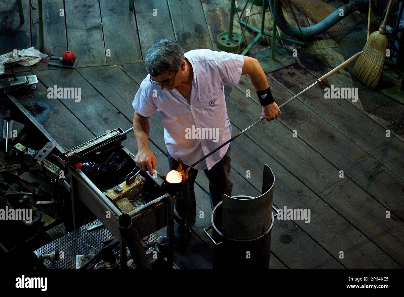 Switzerland, Canton Nidwalden, Hergiswil, Glasi glassware Stock Photo ...