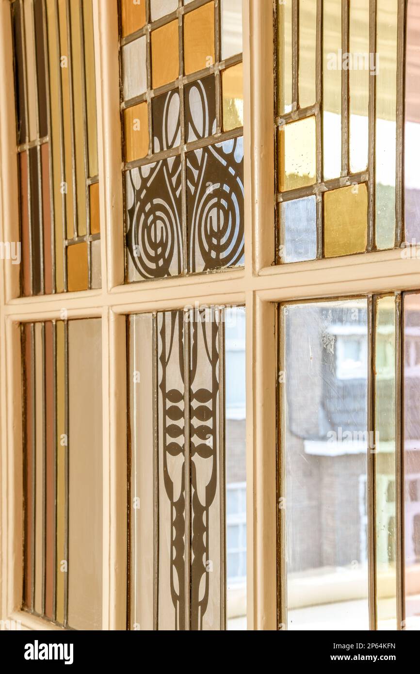 Wooden panels with window on house facade hi-res stock photography and ...