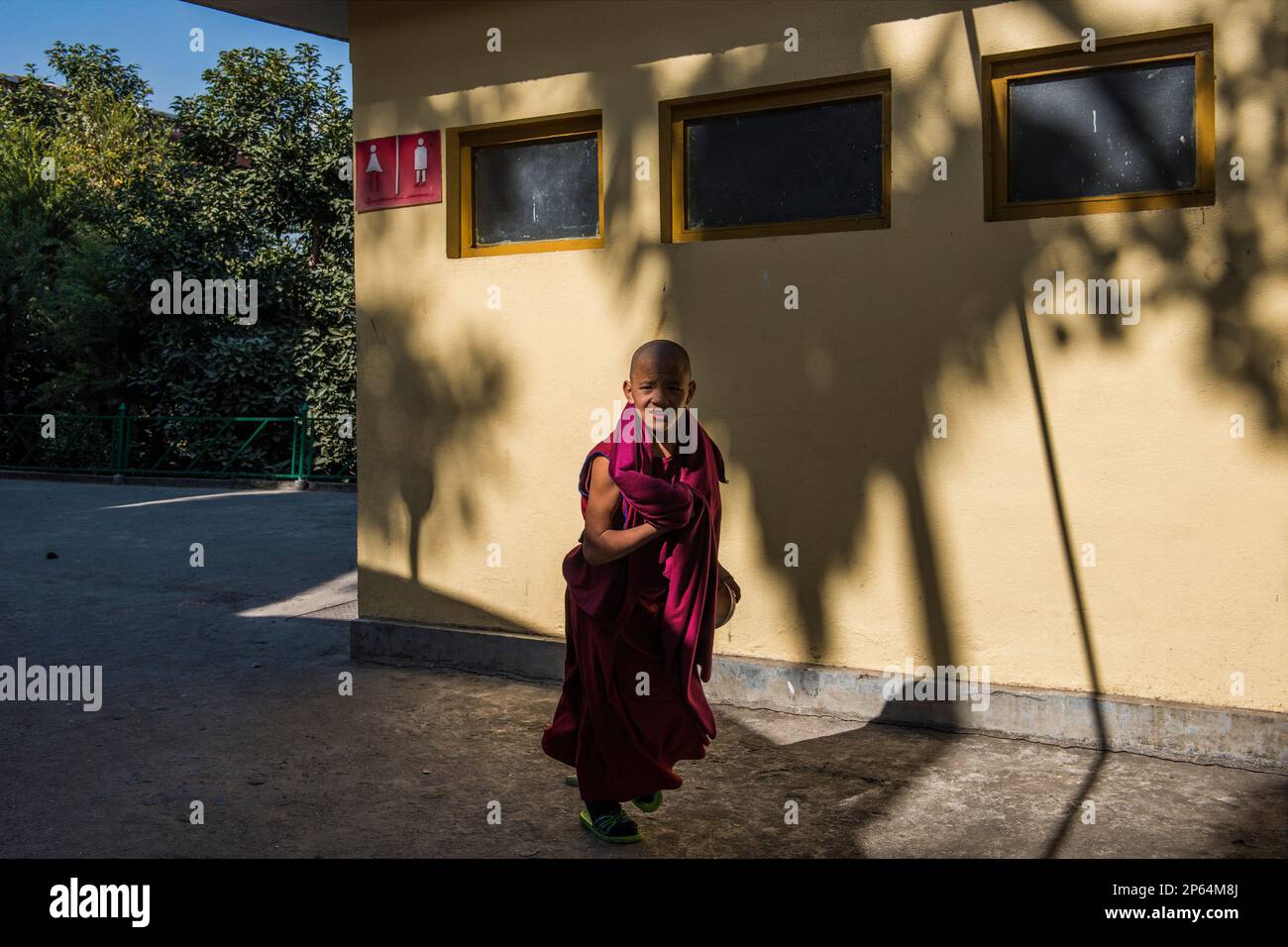 Nepal, Kopan monastery Stock Photo - Alamy