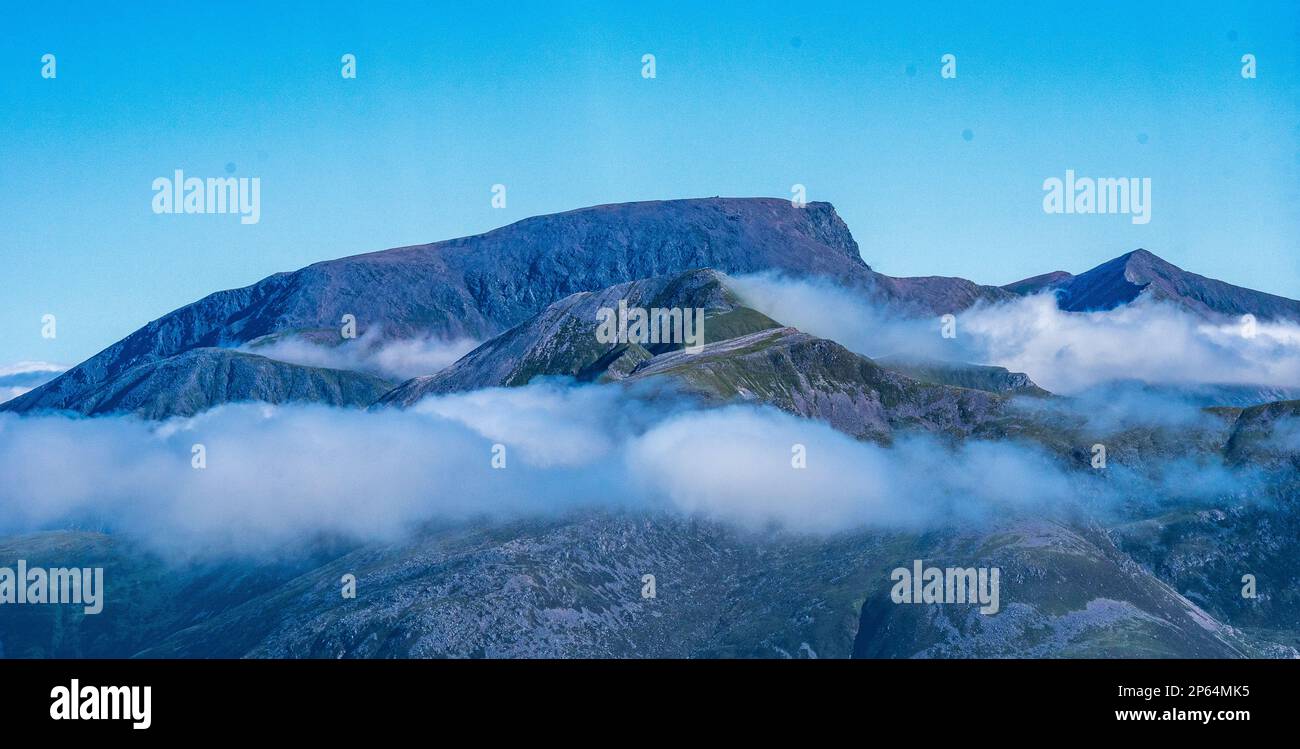 Ben Nevis above the clouds Stock Photo - Alamy