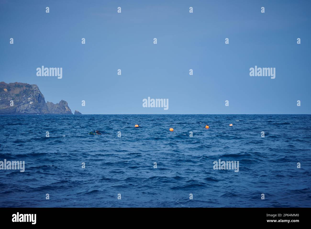 Haenyeo, the female divers in the Jeju island, South Korea Stock Photo ...