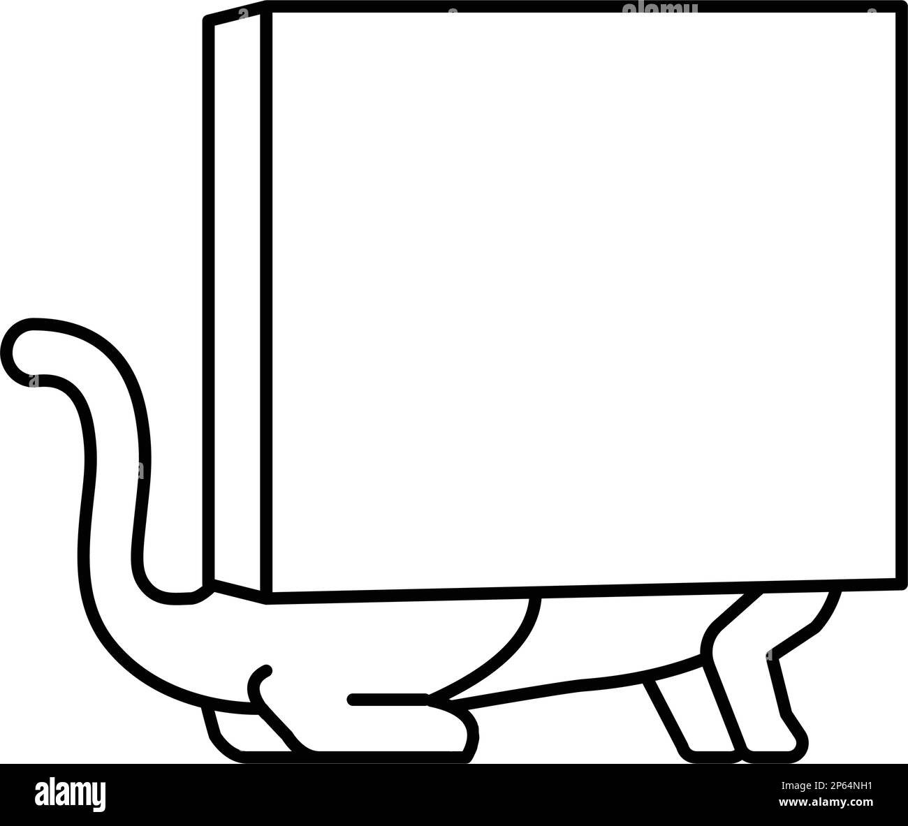 Vector illustration children near Black and White Stock Photos & Images ...