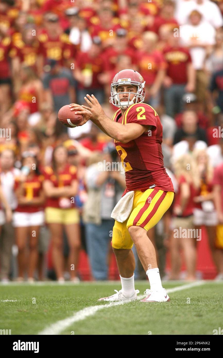 Iowa State Cyclones Steele Jantz (2) in action during a game against ...