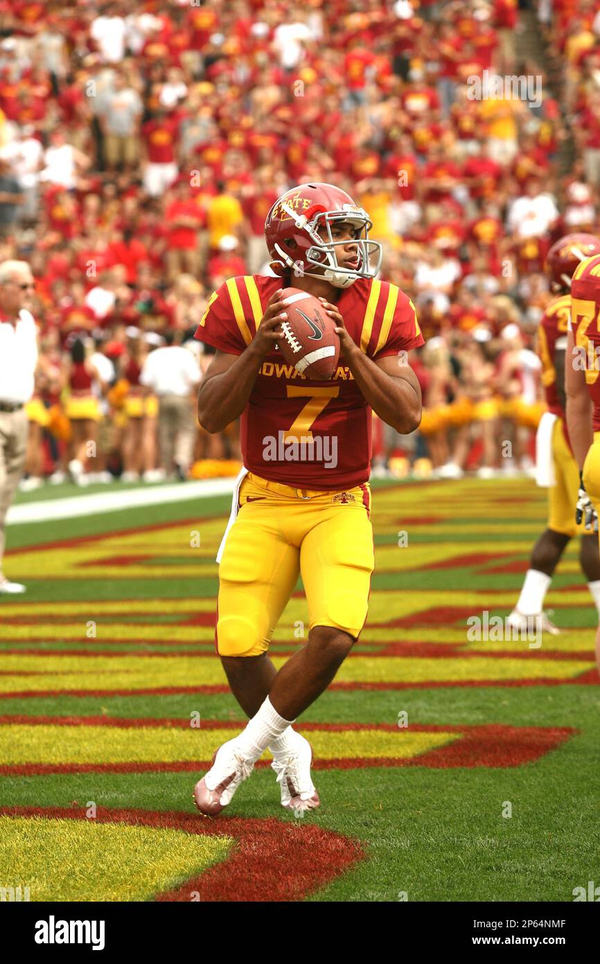 Iowa State Cyclones Jared Barnett (7) in action during a game against ...