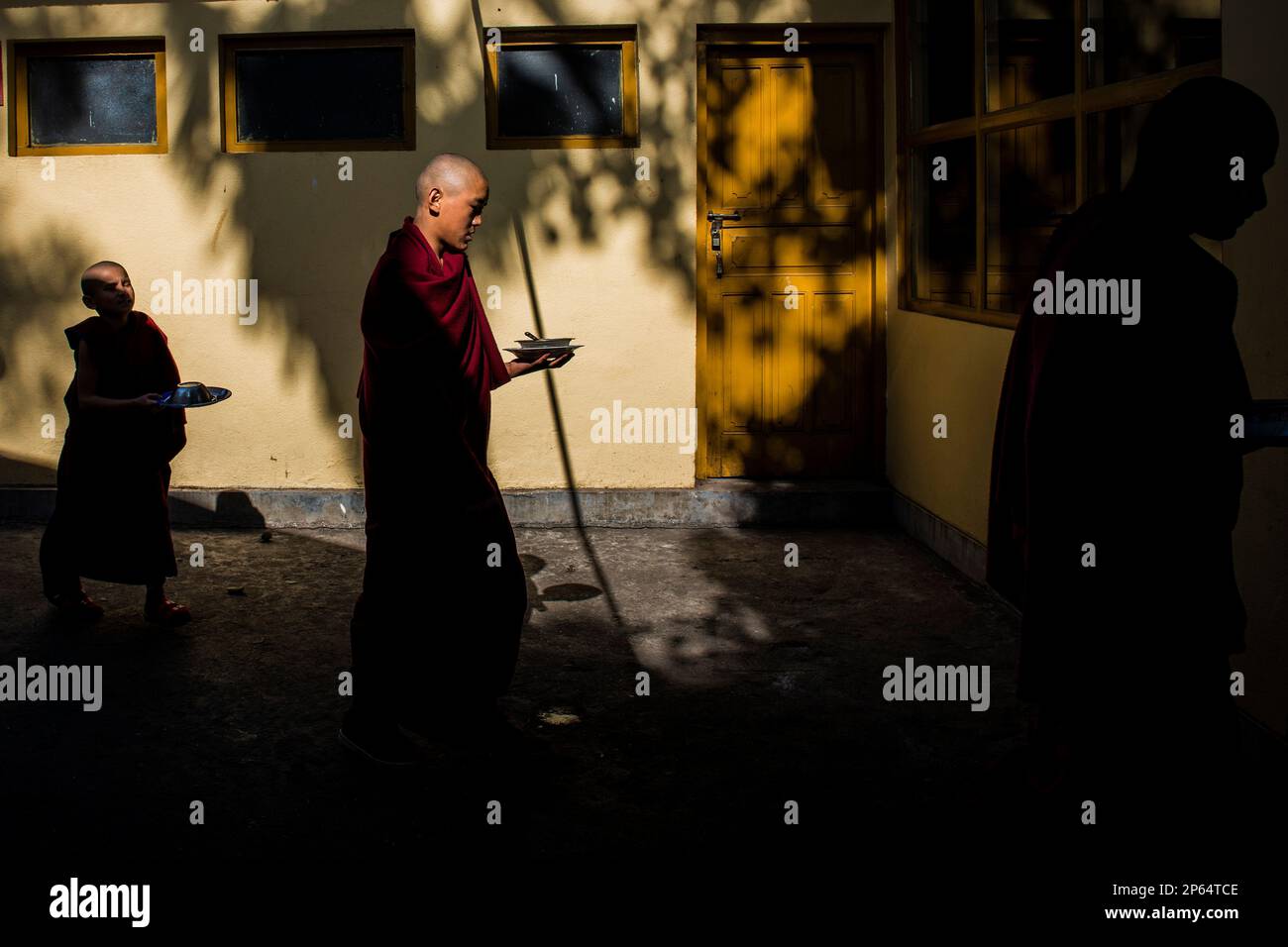 Nepal, Kopan monastery Stock Photo - Alamy