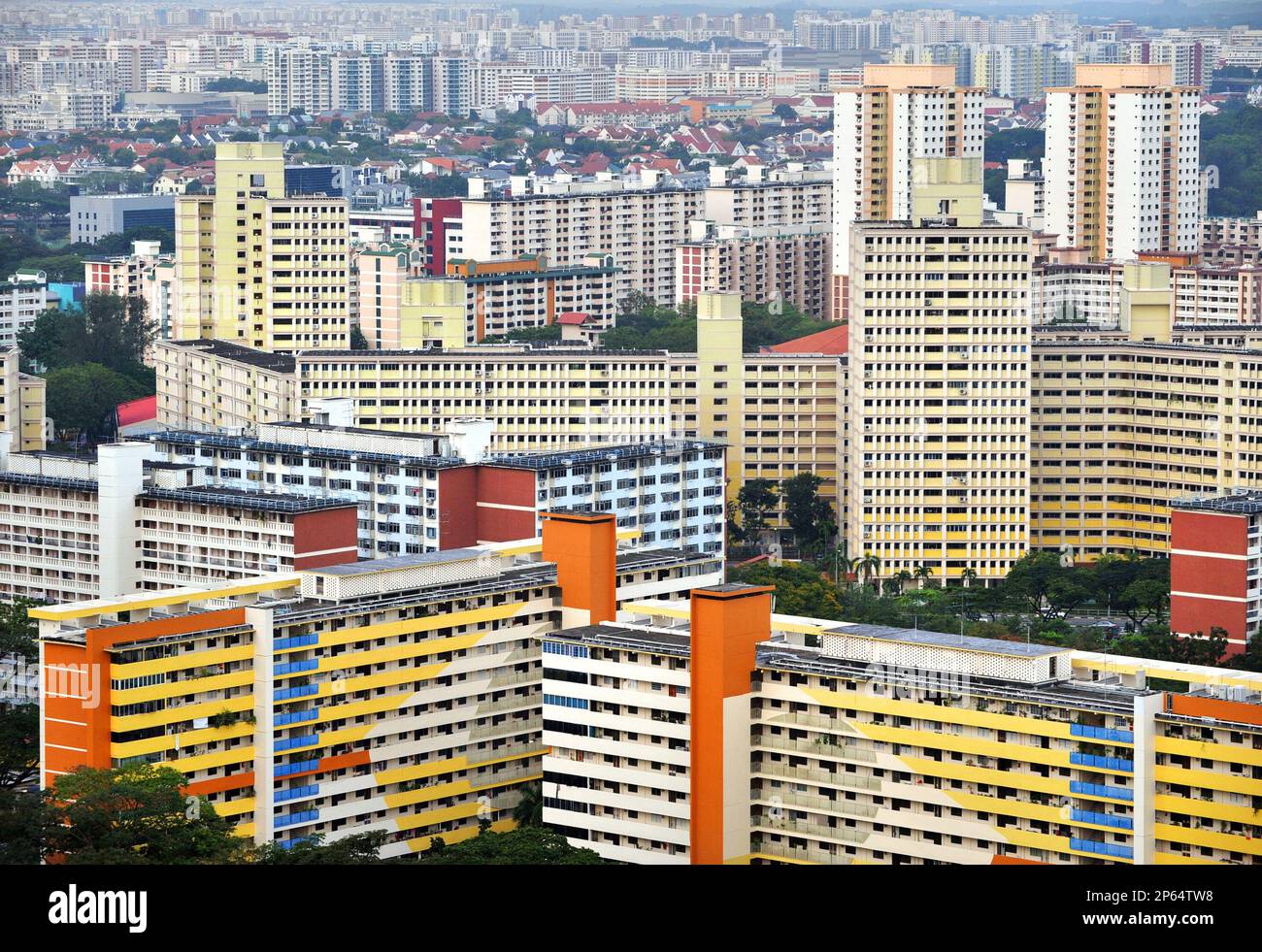 The Toa Payoh HDB estate in central Singapore. Photographed 18 February ...