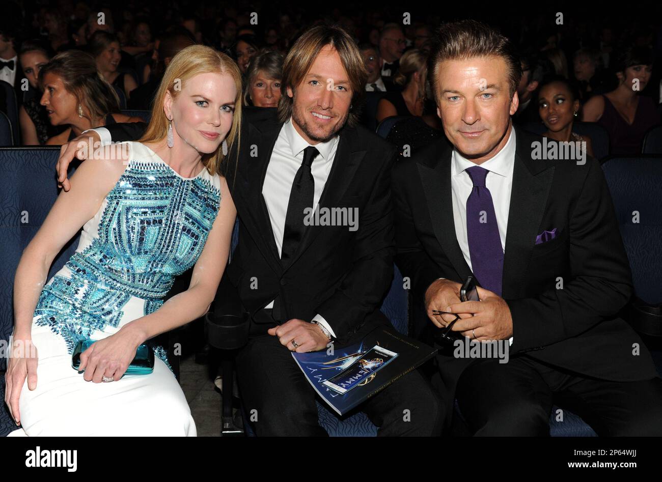 LOS ANGELES, CA - SEPTEMBER 23: (L-R) Nicole Kidman, Keith Urban, and ...