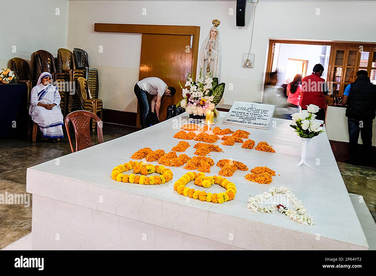 India, Kolkata, Mother Teresa house Stock Photo - Alamy