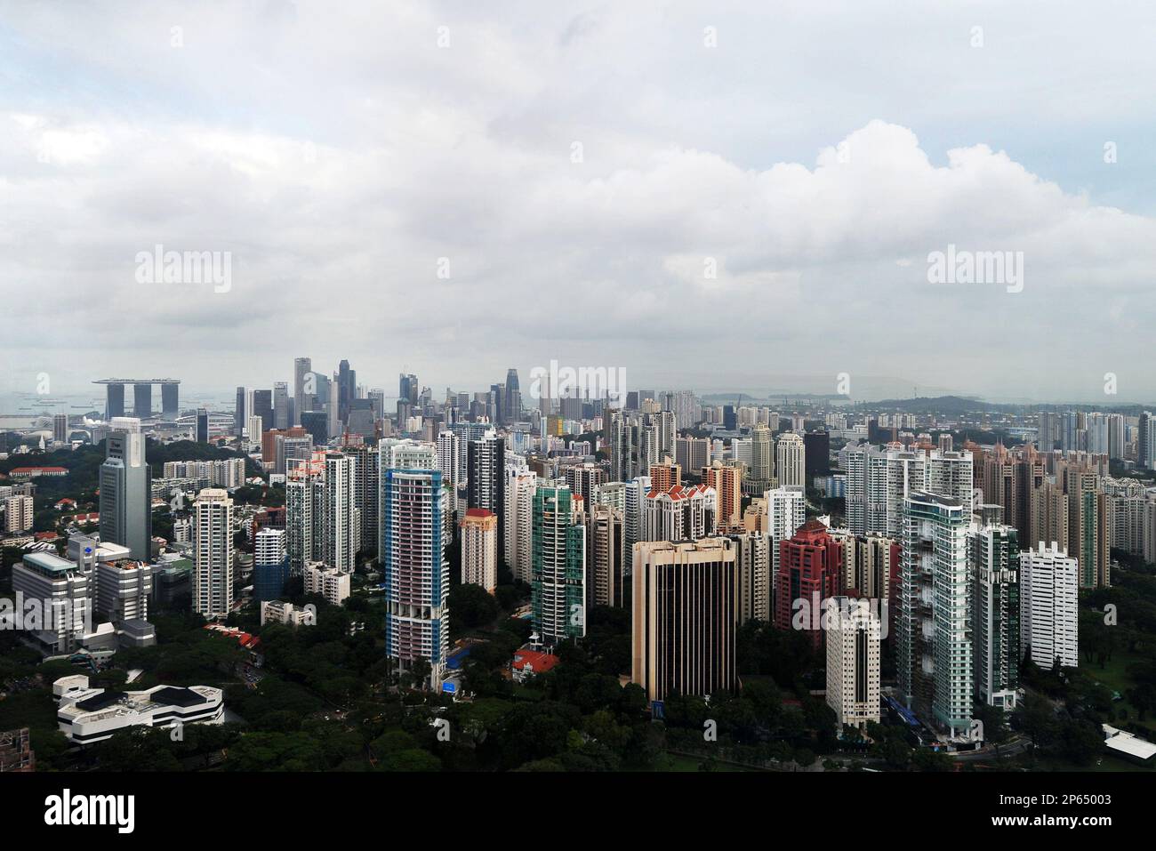 High-rise buildings, skyscrapers, office towers and condominium ...