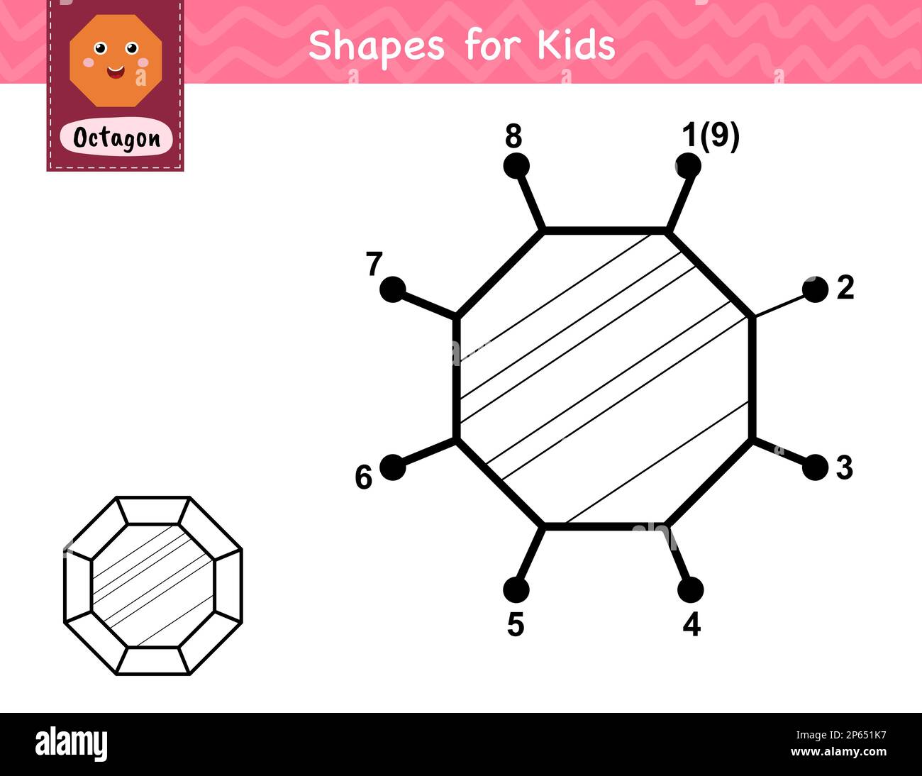 Connect the dots and draw a diamond. Dot to dot number game for kids ...