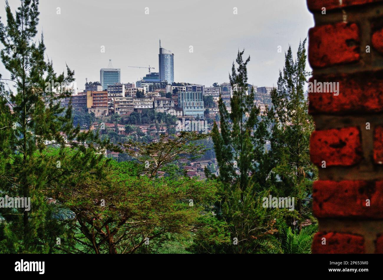 A view of downtown Kigali during travel in Kigali Rwanda Africa(Credit ...