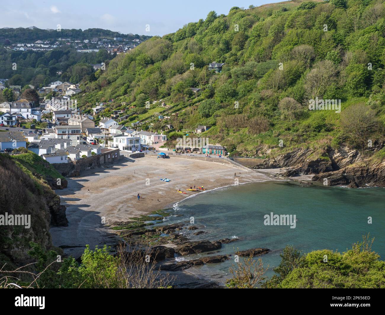 Hele Bay, near Illfracombe, North Devon, England Stock Photo - Alamy