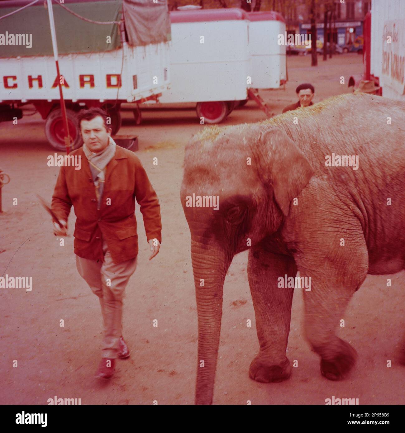 Archives 70ies: Jean Richard circus, Lyon, France,1970 Stock Photo - Alamy
