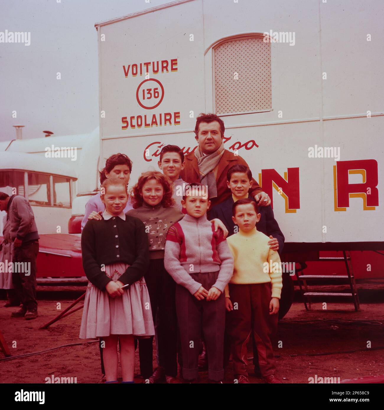 Archives 70ies: Jean Richard circus, Lyon, France,1970 Stock Photo - Alamy