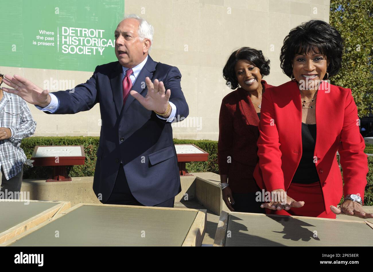 From left, AM radio host Paul W. Smith and WXYZ-TV broadcasting veteran ...