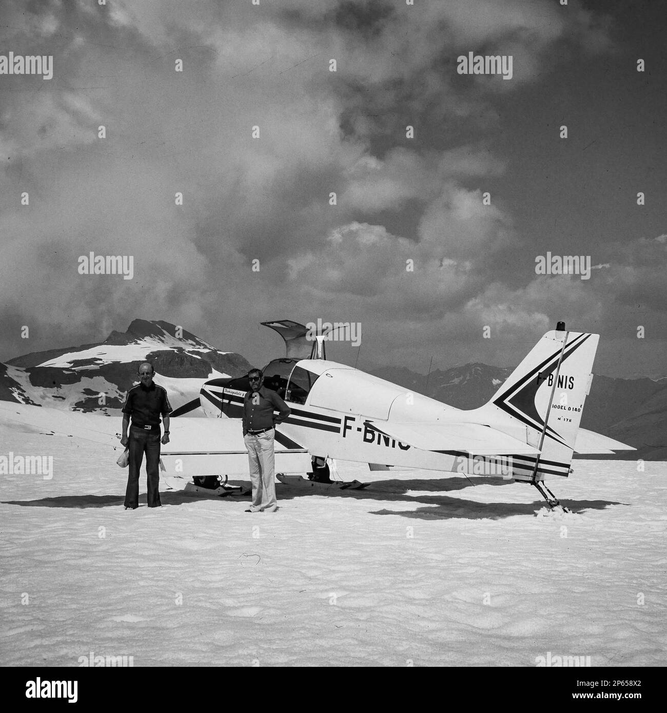 Archives 70ies: Portrait of Henri Giraud, nicknamed the Pilot of the ...