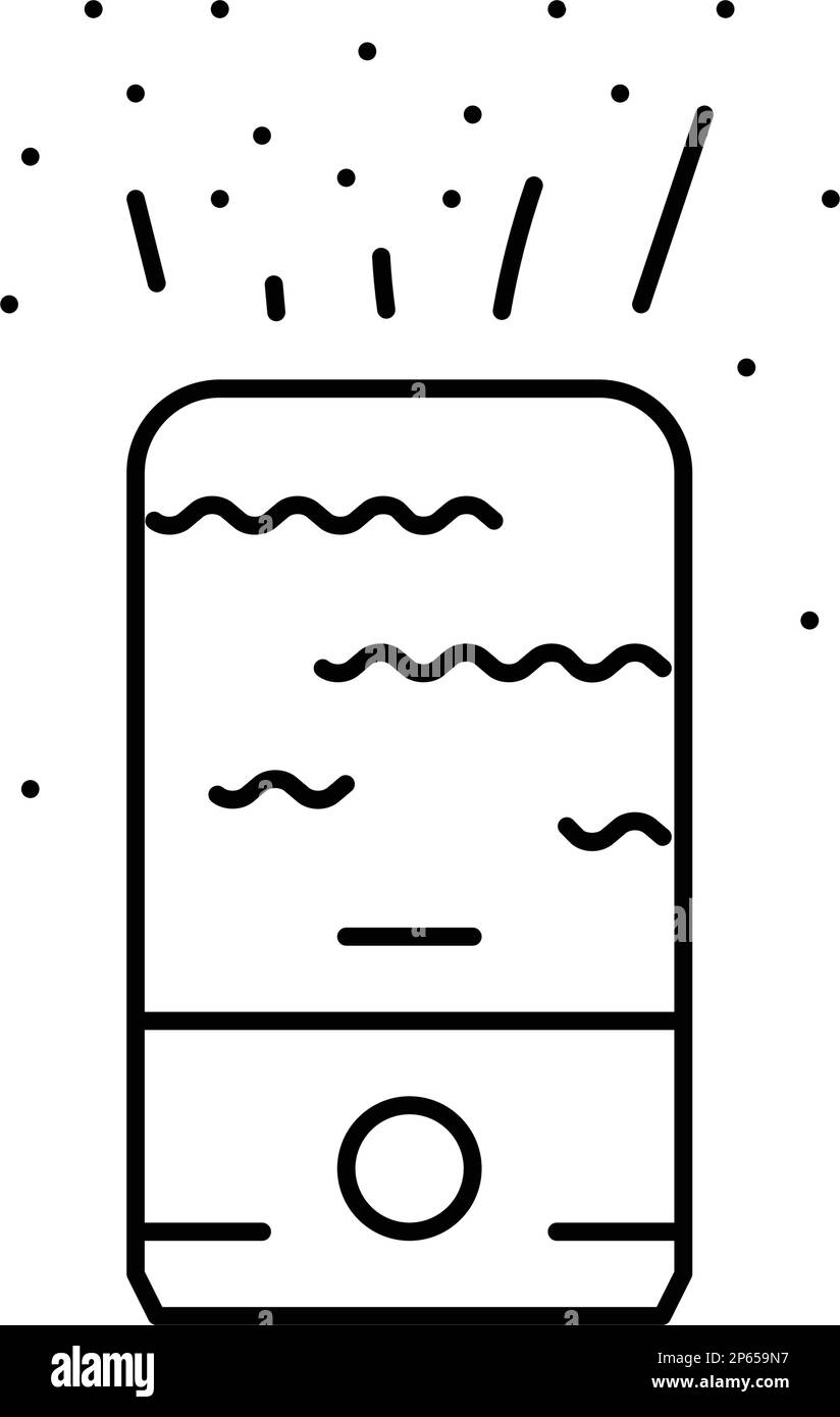 humidifer air line icon vector illustration Stock Vector Image & Art ...