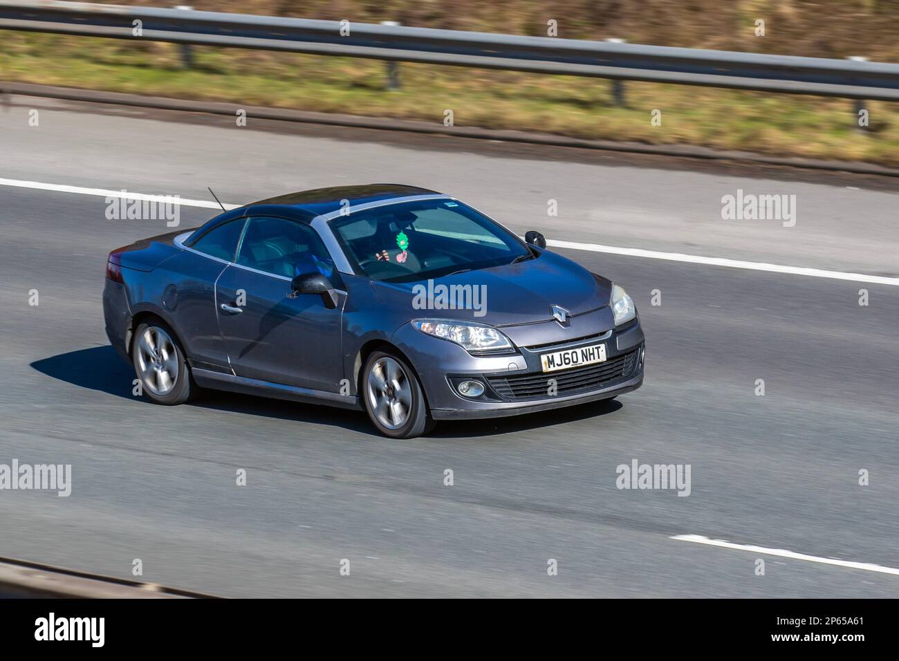 2010 Grey RENAULT MEGANE 19870cc Diesel 6 speed H; travelling on the ...