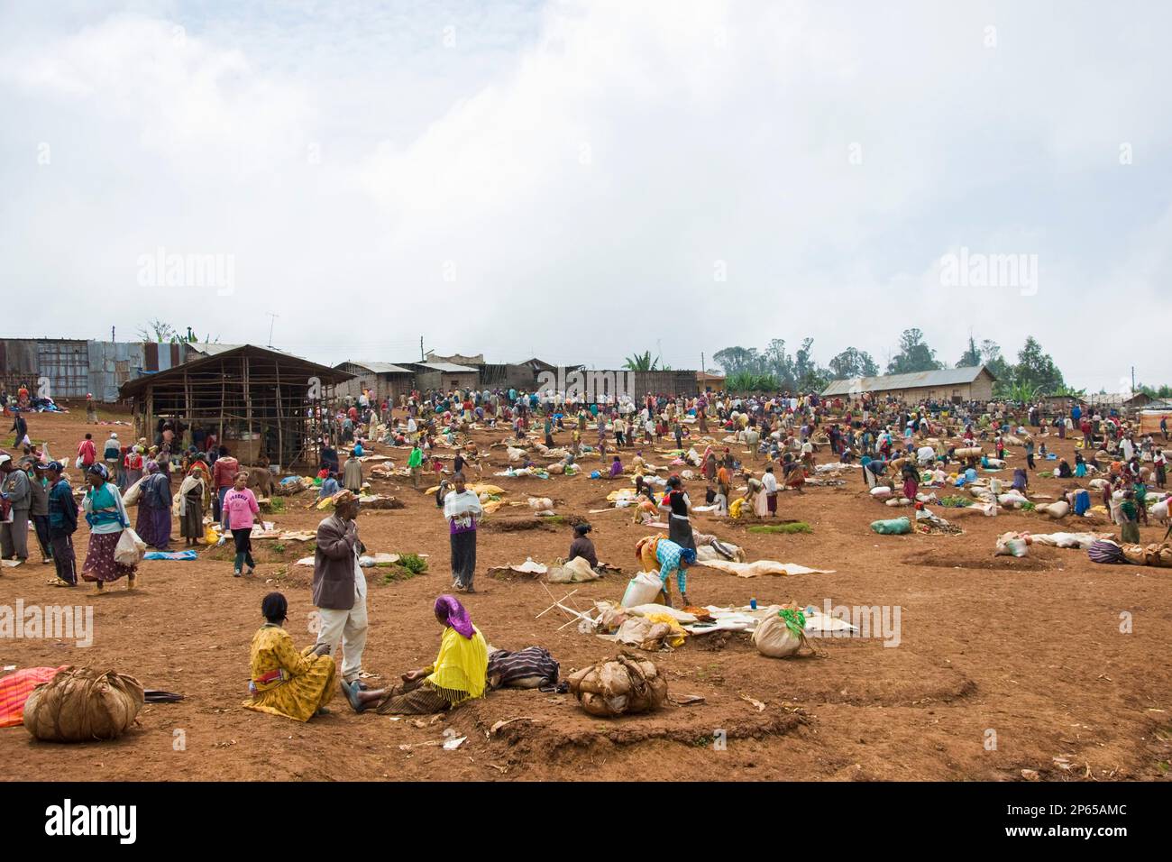 Market, Dorzè land, Chencha, Ethiopia Stock Photo - Alamy
