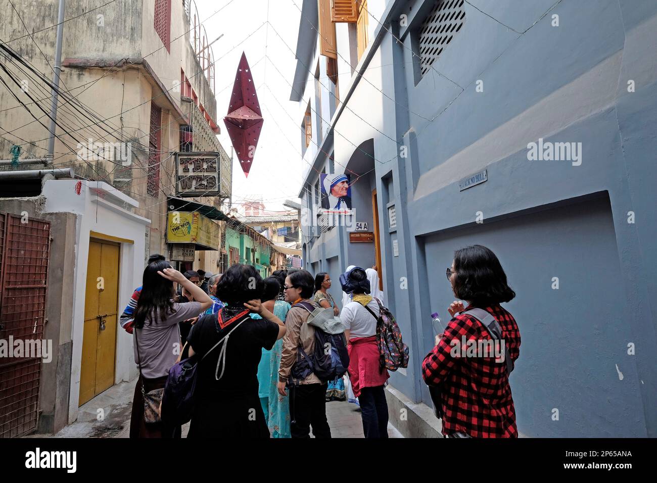 India, Kolkata, Mother Teresa house Stock Photo - Alamy