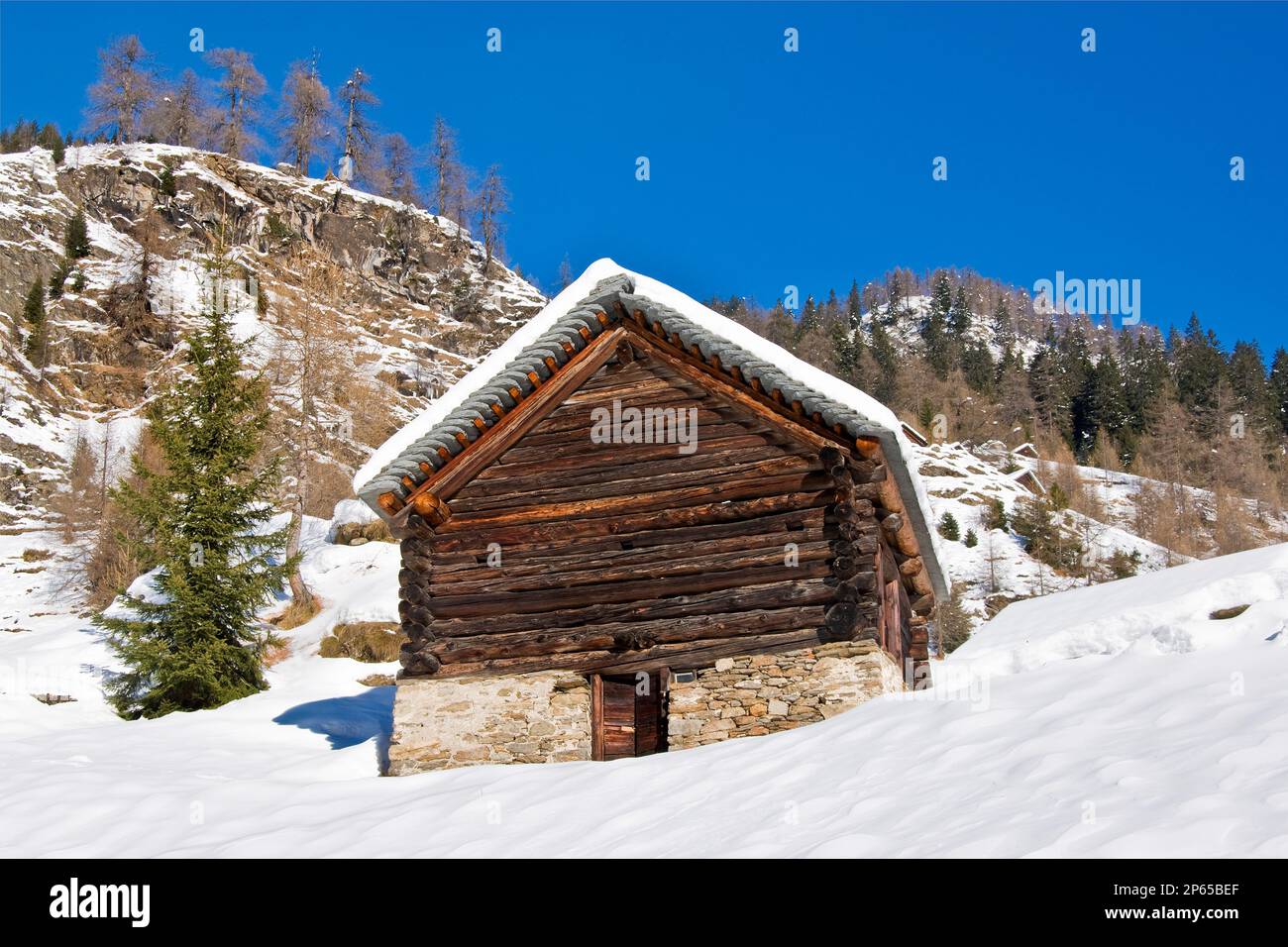 Switzerland, Canton Ticino, Fusio Stock Photo - Alamy