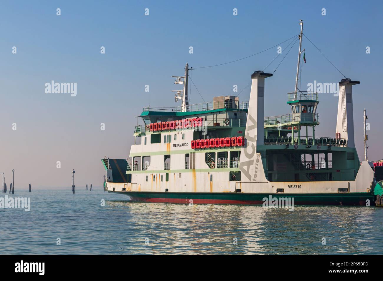ACT Ferries car ferry at Venice, Italy in February Stock Photo - Alamy