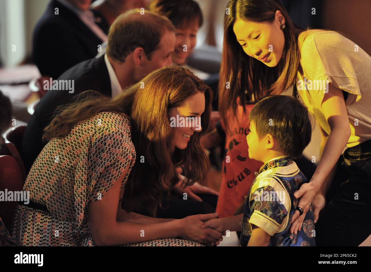 The Duke and Duchess of Cambridge, Prince William and his wife ...