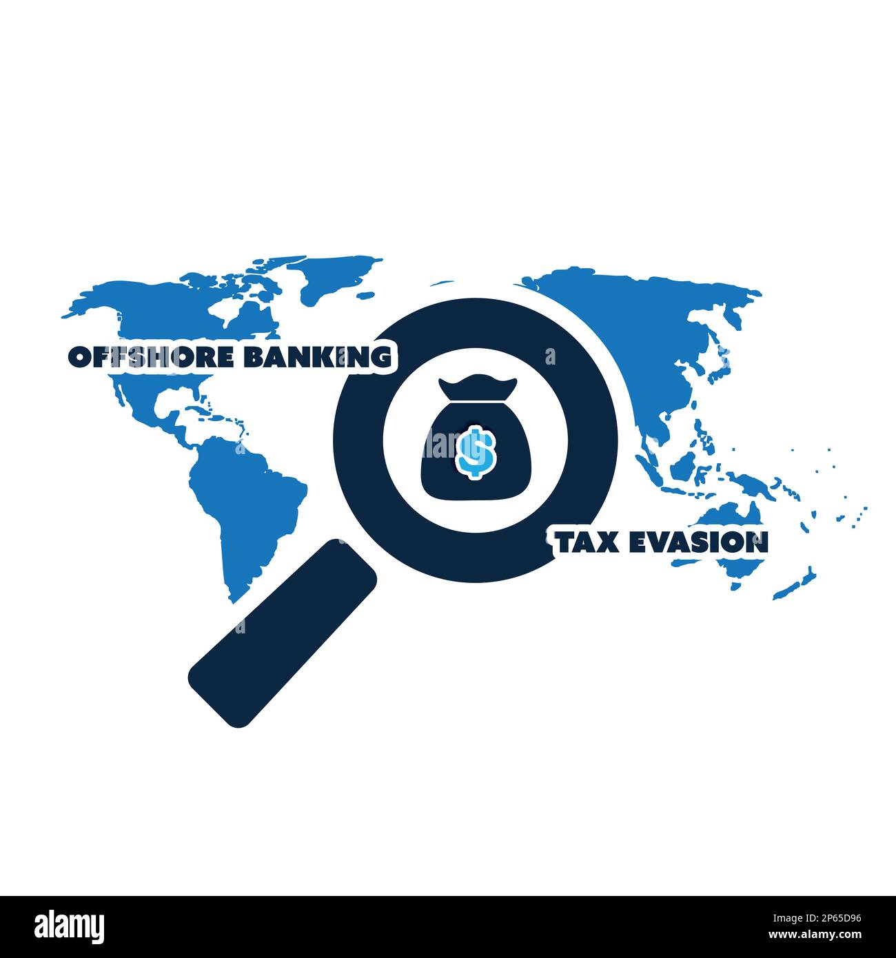 Offshore banking vector vectors hi-res stock photography and images - Alamy