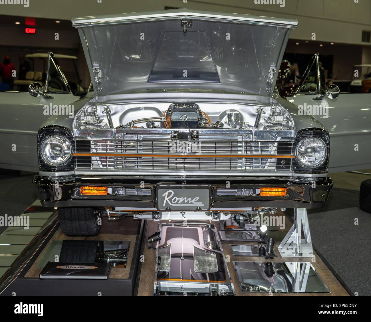 Detroit Mi Usa February 24 2023 A 1967 Chevrolet Nova