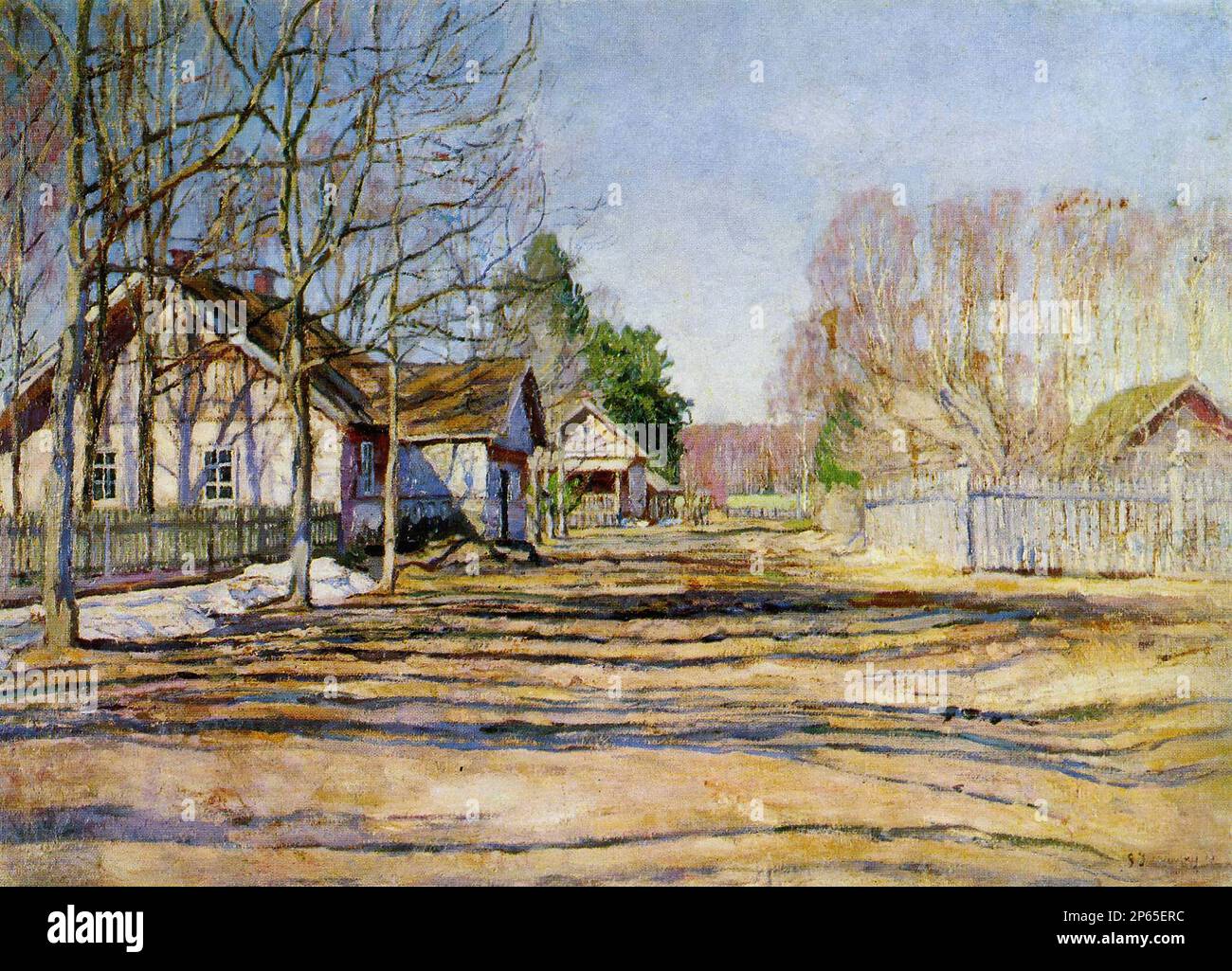 Жуковский Станислав Юлианович - Весна - Русская школа - XIX век ...