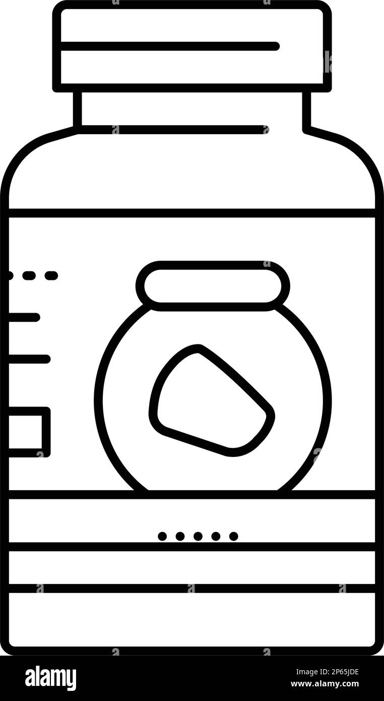 extract pomegranate line icon vector illustration Stock Vector Image ...