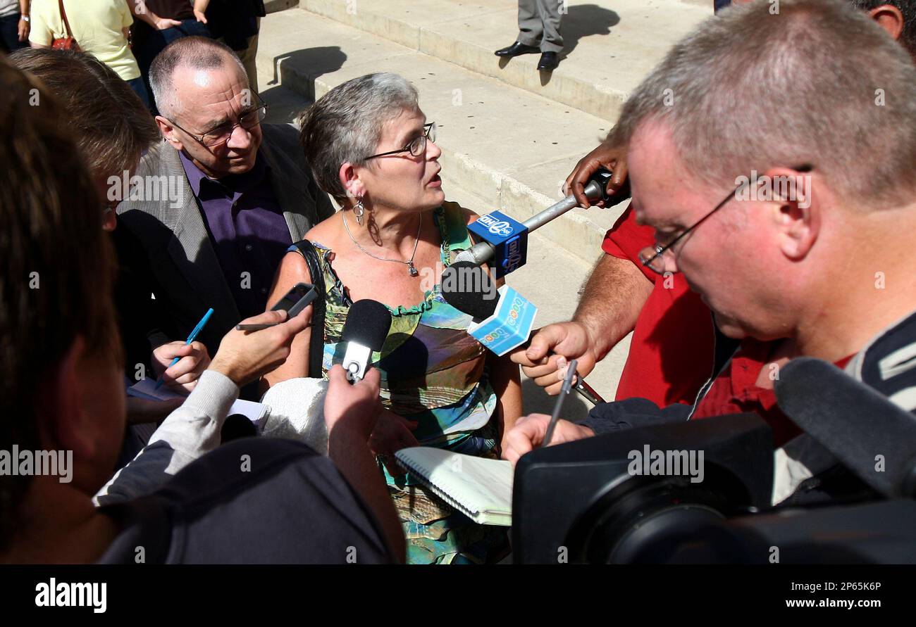 Kathy Chapman, a childhood friend of Maria Ridulph who was with her ...