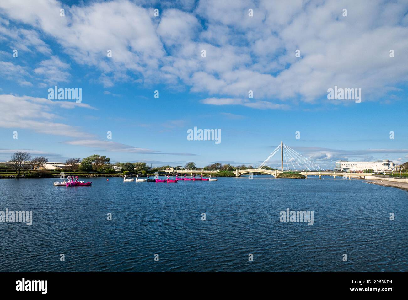 Southport Pleasureland Park and Marine Lake, Sefton, Merseyside ...