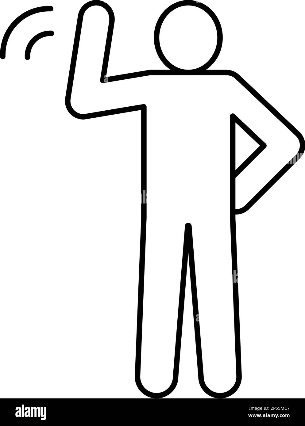 Stick figure hello hi-res stock photography and images - Alamy