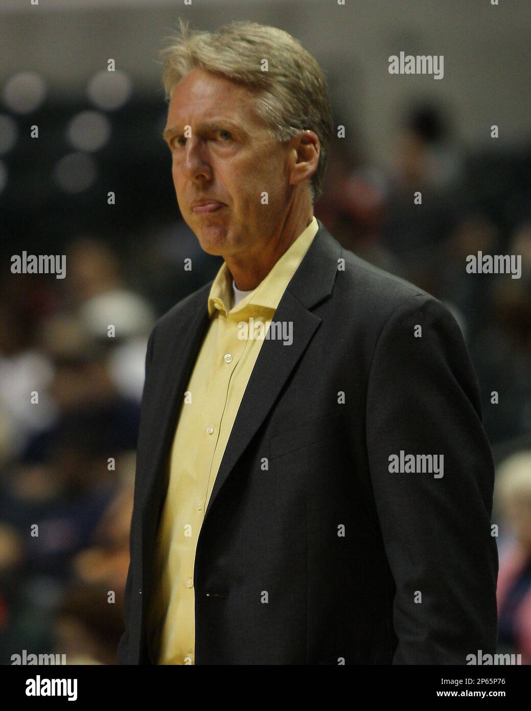 September 12 2012: Seattle Storm head coach Brian Agler seen here on ...