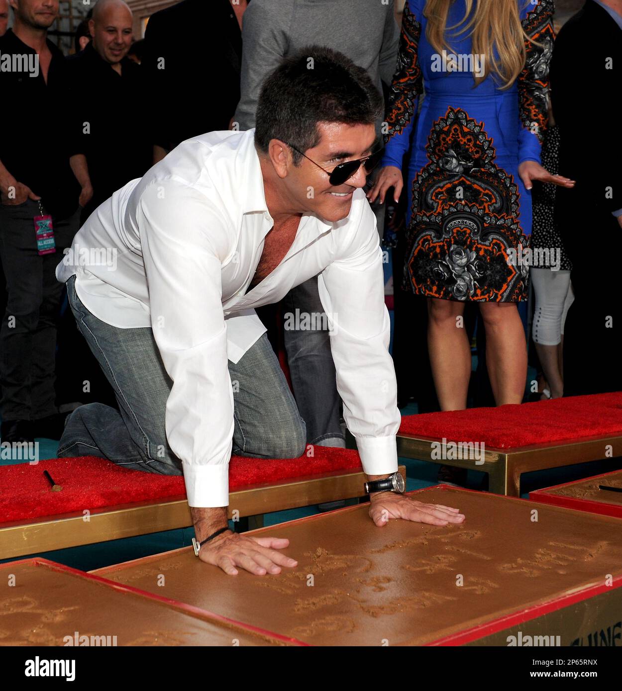 HOLLYWOOD, CA - SEPTEMBER 11: Judge Simon Cowell at "The X Factor ...