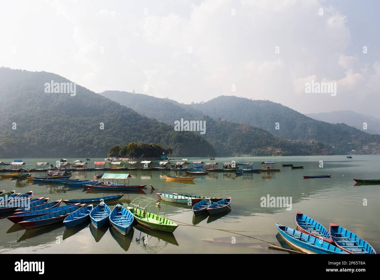 Nepal, Pokhara, Landscape Stock Photo - Alamy