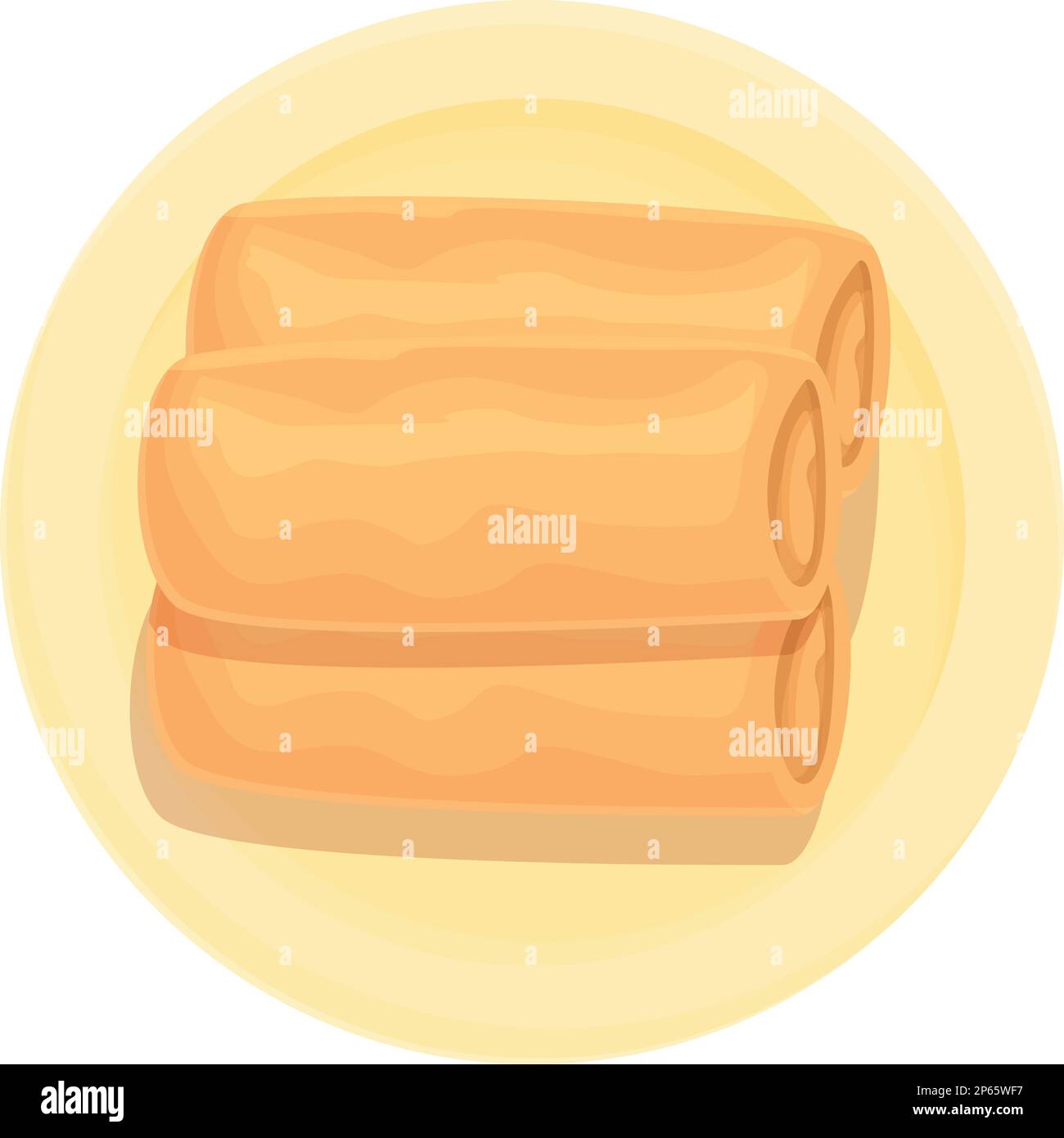 Fried eat icon cartoon vector. Spring food. Dinner pork Stock Vector ...