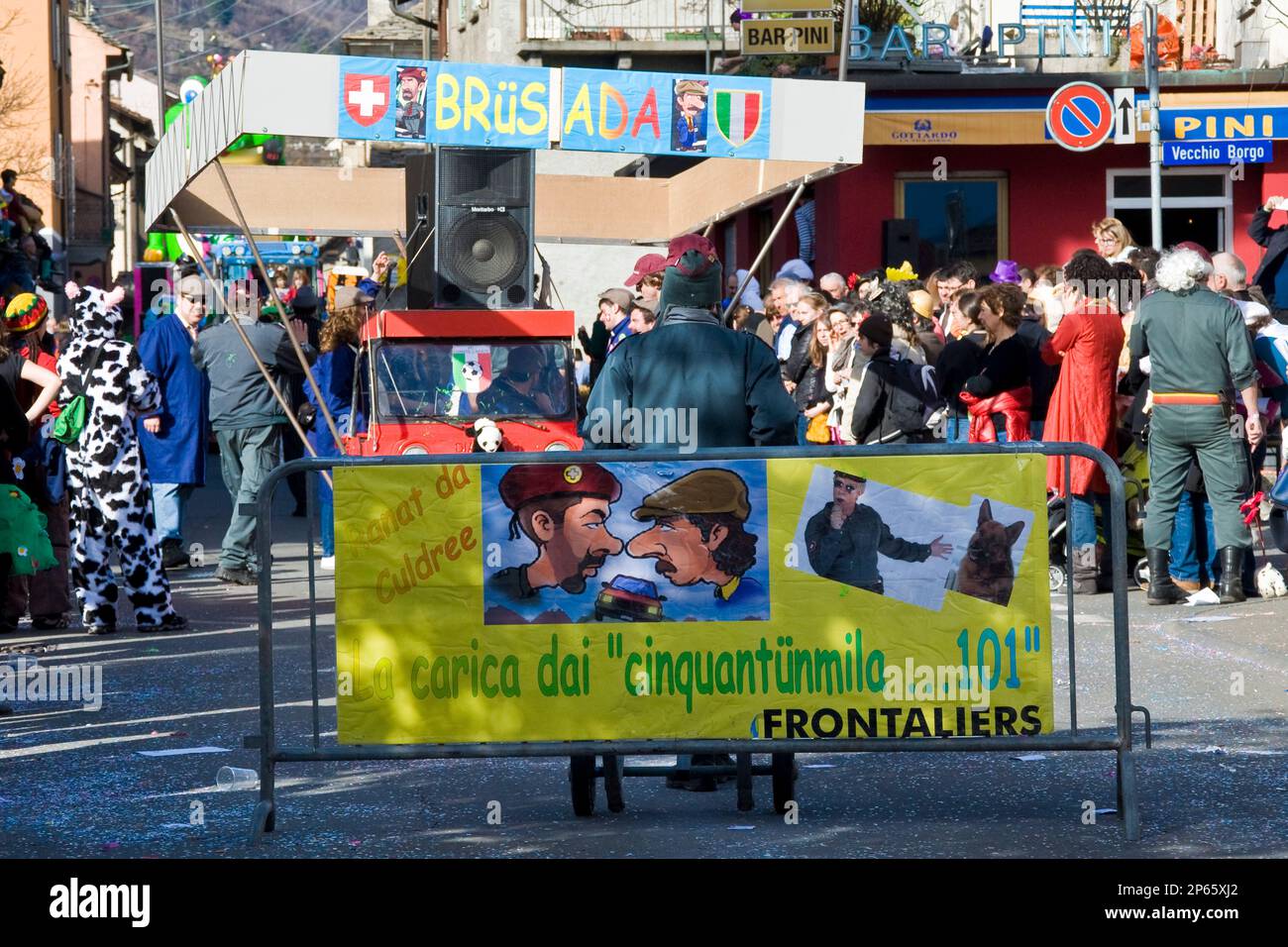 Carnival parade, Biasca, Canton Ticino, Switzerland Stock Photo - Alamy