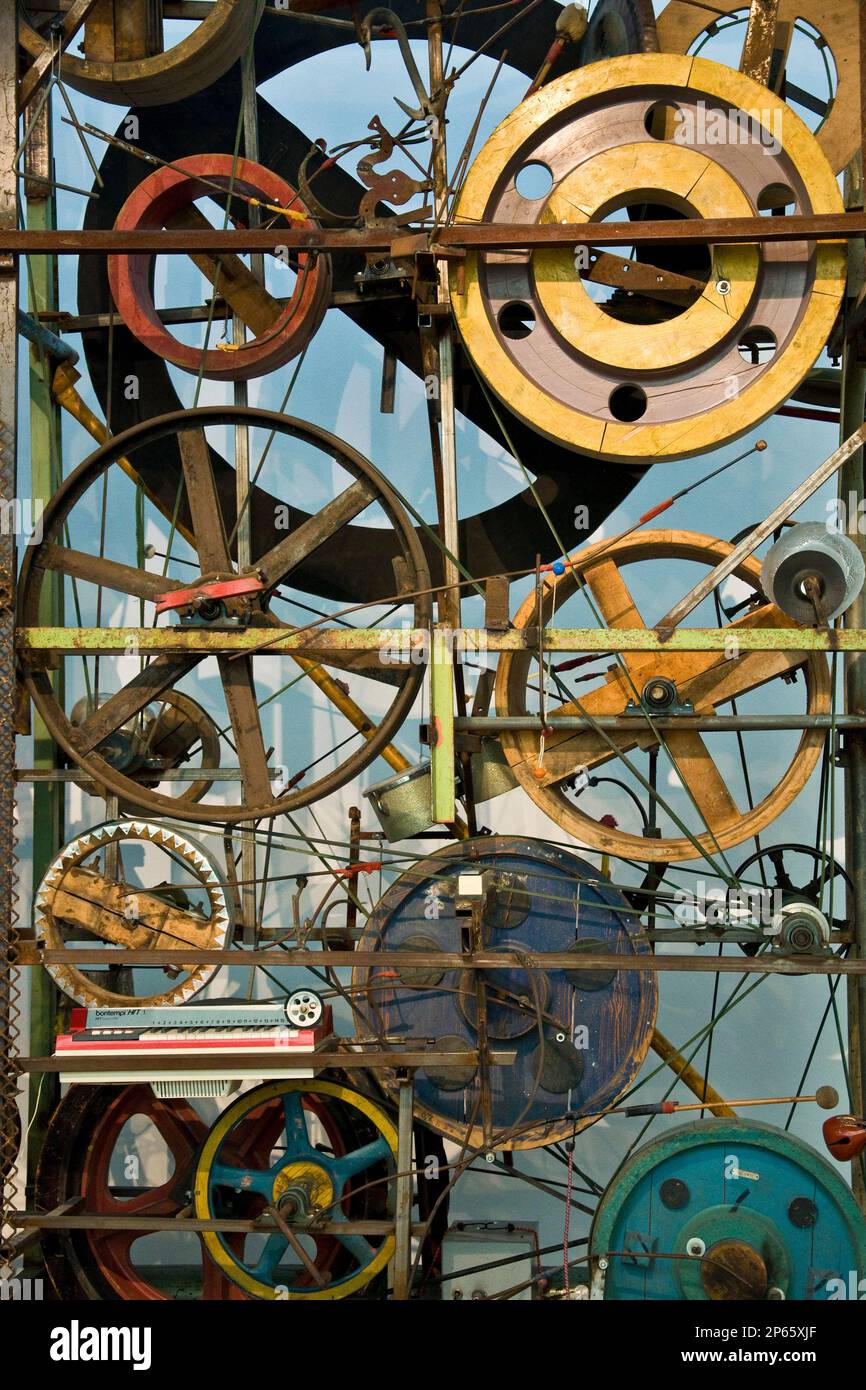 Jean Tinguely, sculpture, museum, Basel, Switzerland Stock Photo - Alamy