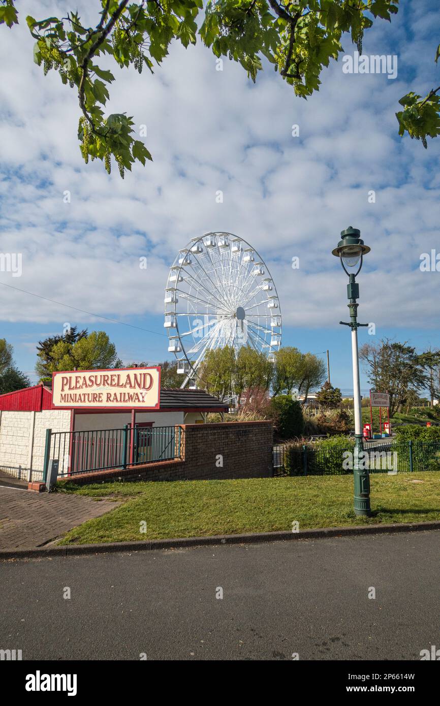 Southport Pleasureland Park and Marine Lake, Sefton, Merseyside ...