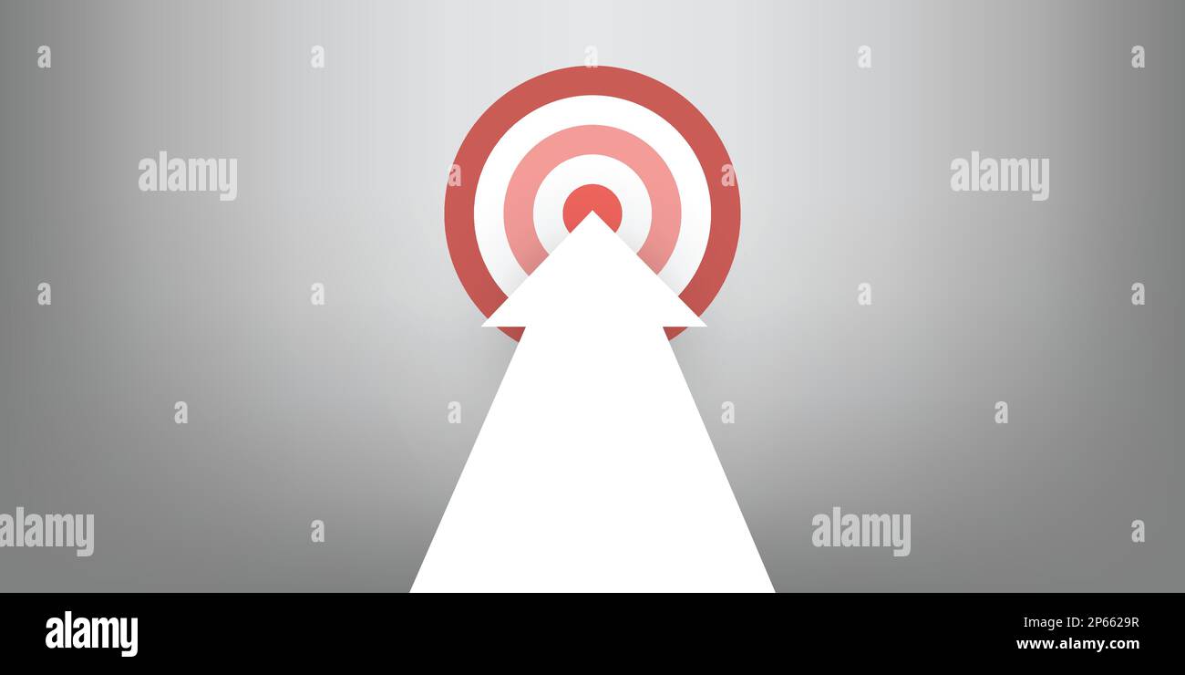 Finding a target vector vectors hi-res stock photography and images - Alamy