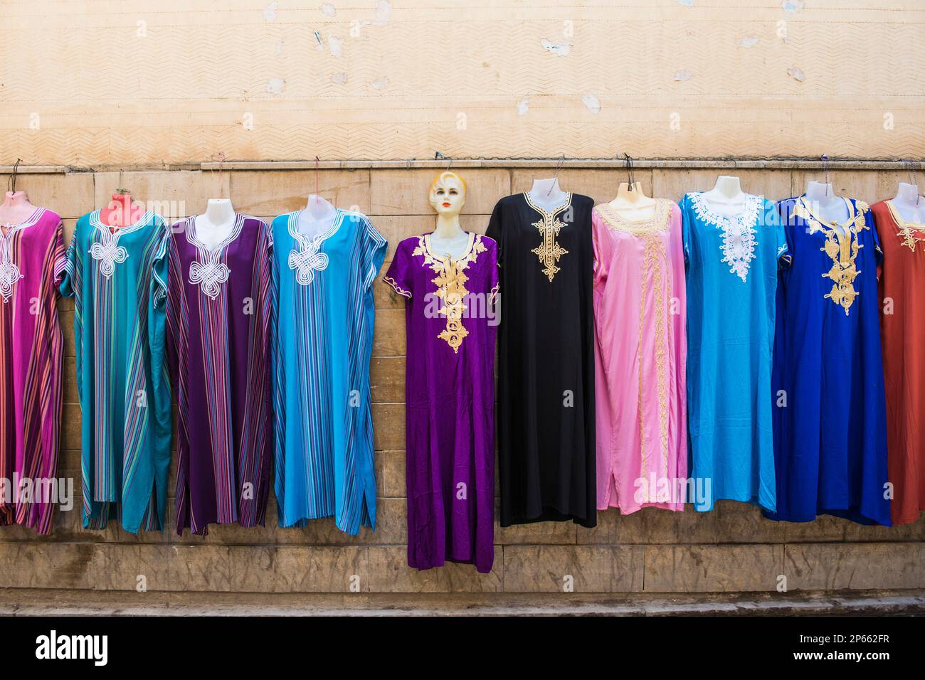 Morocco, Fes, traditional dresses Stock Photo - Alamy