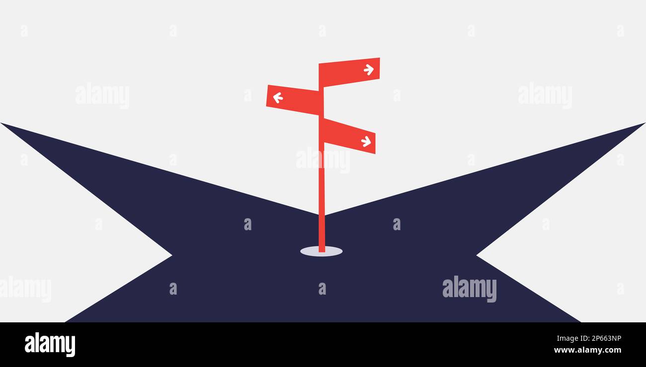 Choose the Best Direction - Business Decision Design Concept with ...