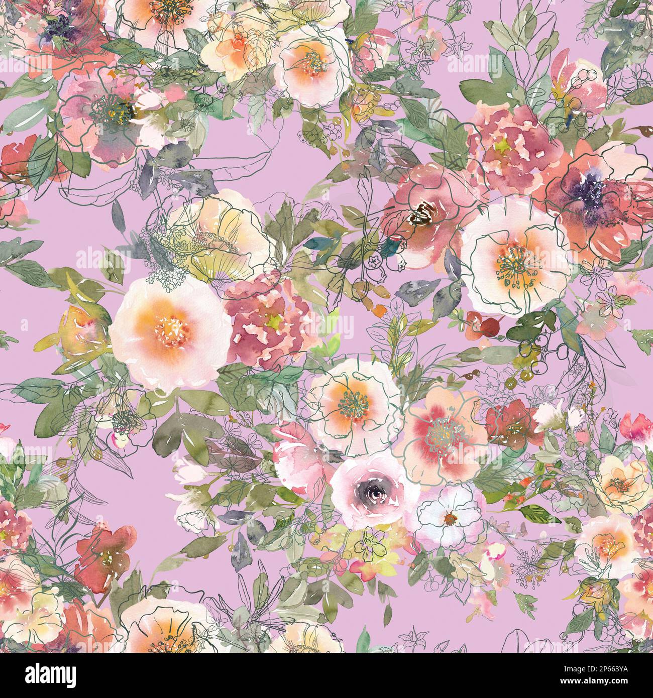 A seamless pattern that can be used for prints, textiles, designing and ...