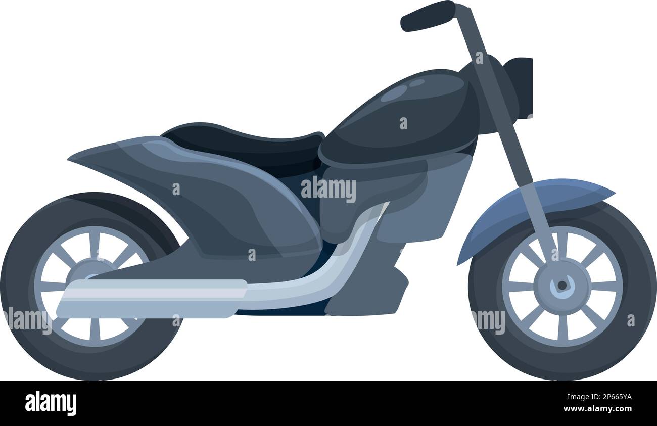 Lifestyle chopper icon cartoon vector. Bike sport. Speed ride Stock ...