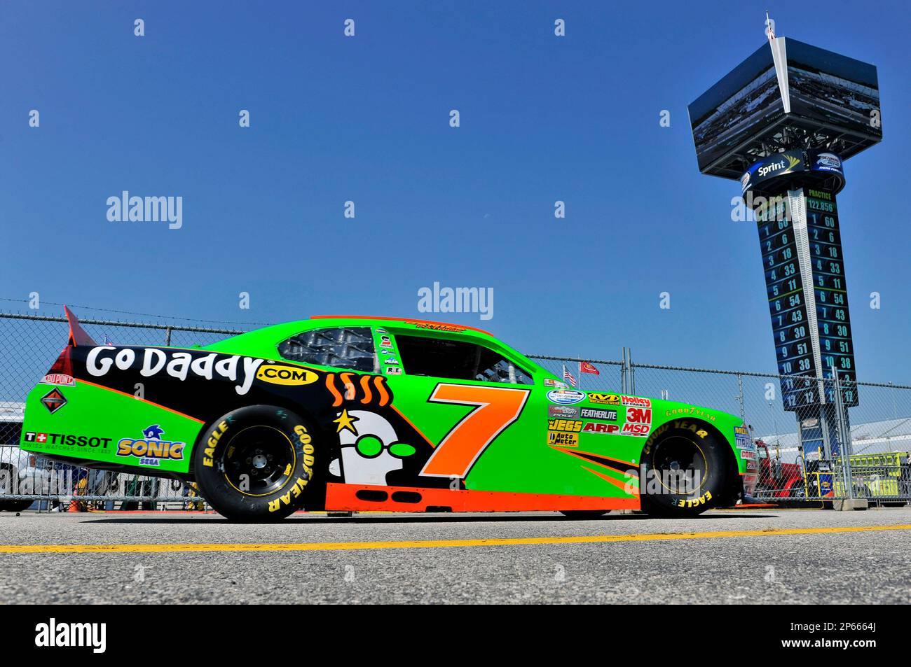 Danica Patrick during practice for the NASCAR Nationwide Series auto ...