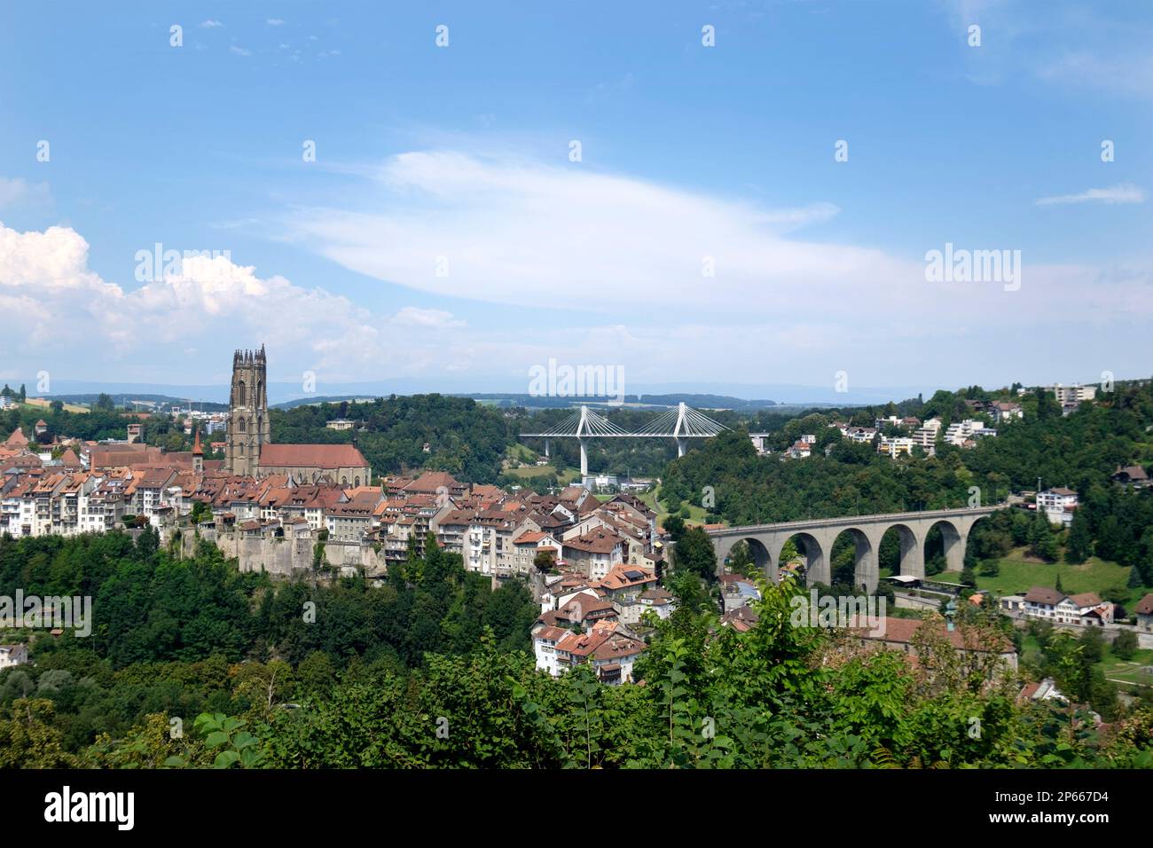 Switzerland, Canton Fribourg, Fribourg Stock Photo - Alamy